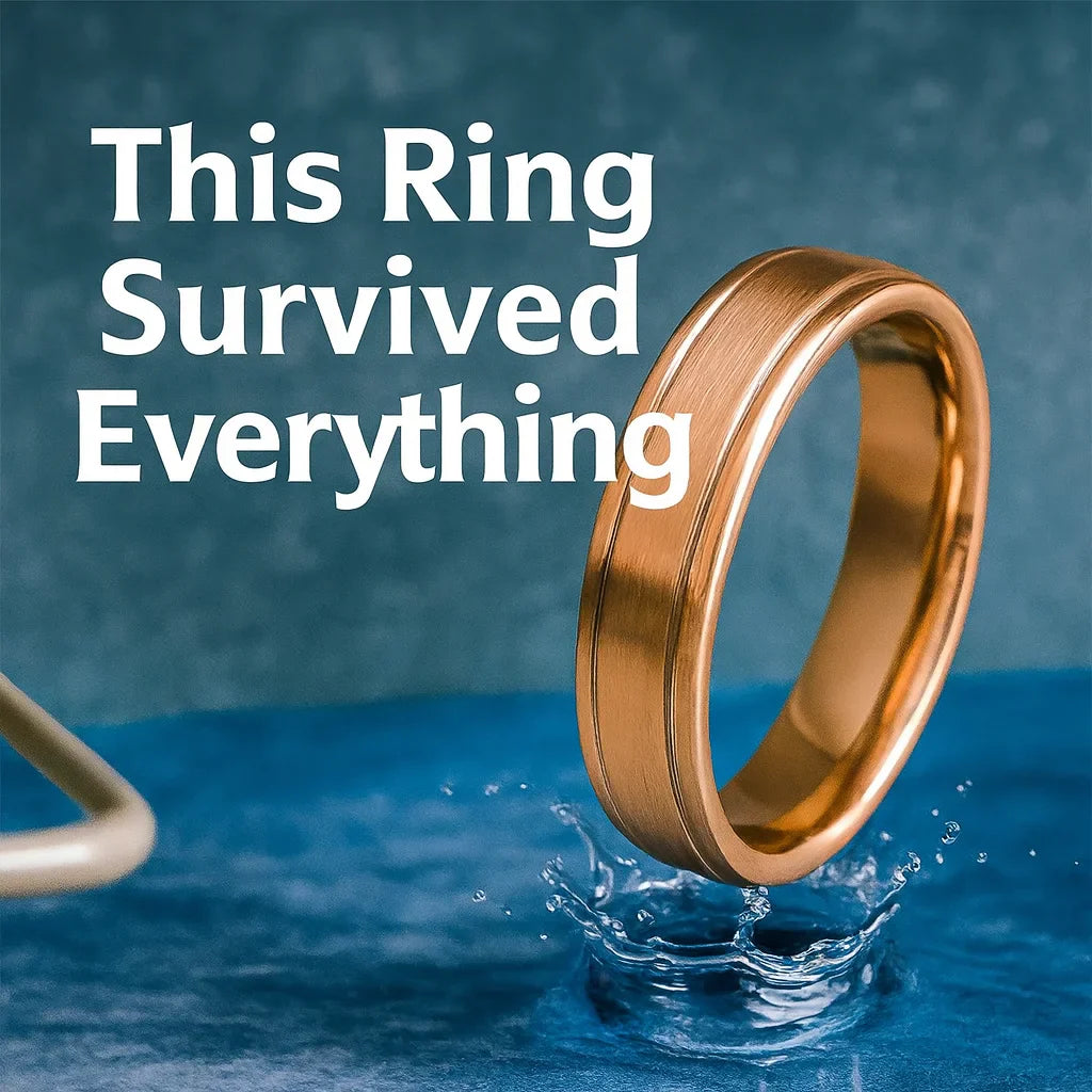 This Ring Survived Everything – Metal Crafted Jewelry