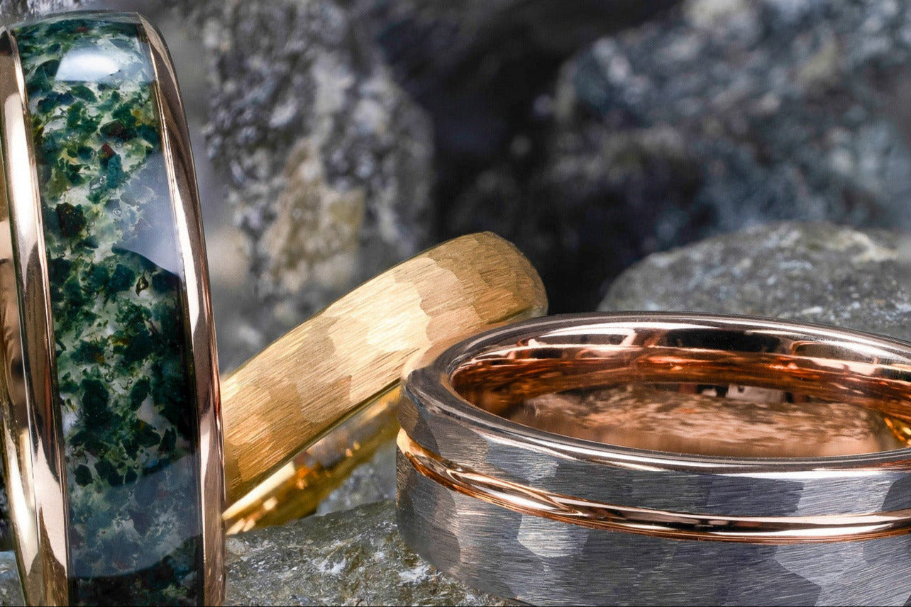 Premium Tungsten Rings & Wedding Bands by Metal Crafted Jewelry